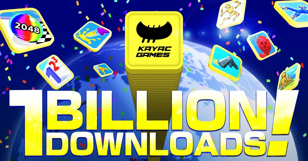 KAYAC's Hyper-Casual Games Has Surpassed 1 Billion Downloads | KAYAC